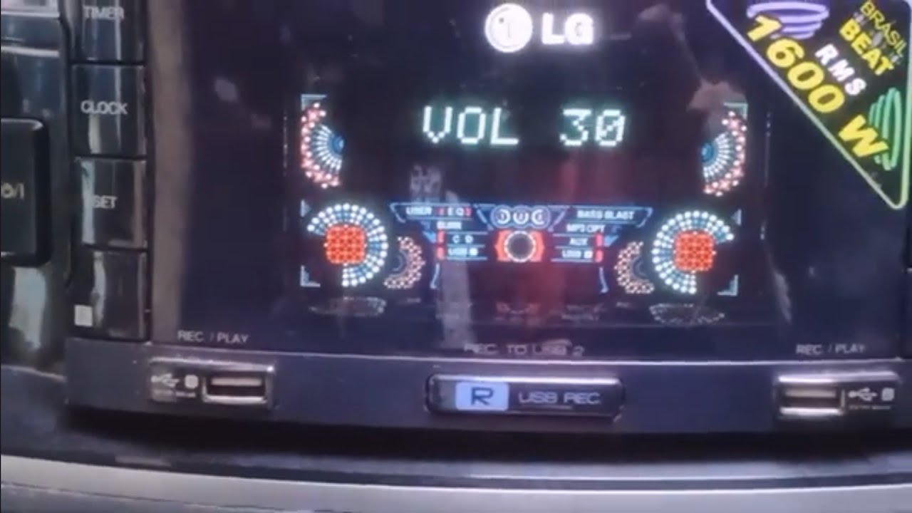 Aparelho de som LG CM8520 liga mas não sai áudio resolvido - YouTube