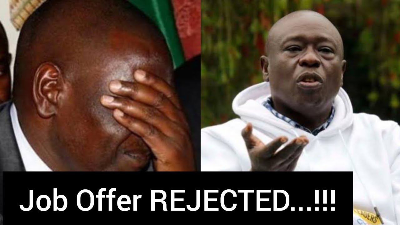 Ruto angry as a Principal secretary nominee rejects his job - YouTube