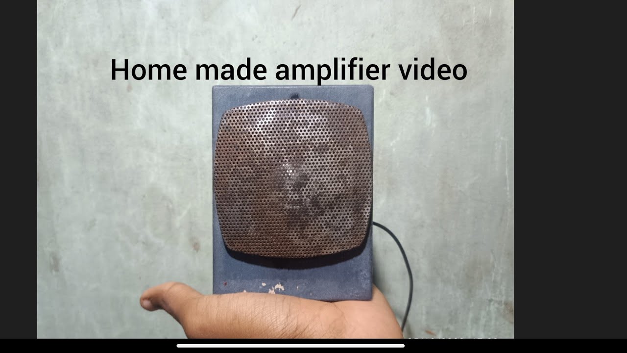 HOW TO MAKE A AMPLIFIER MAKING VIDEO AMPLIFIER MAKING VIDEO HOME MADE ...