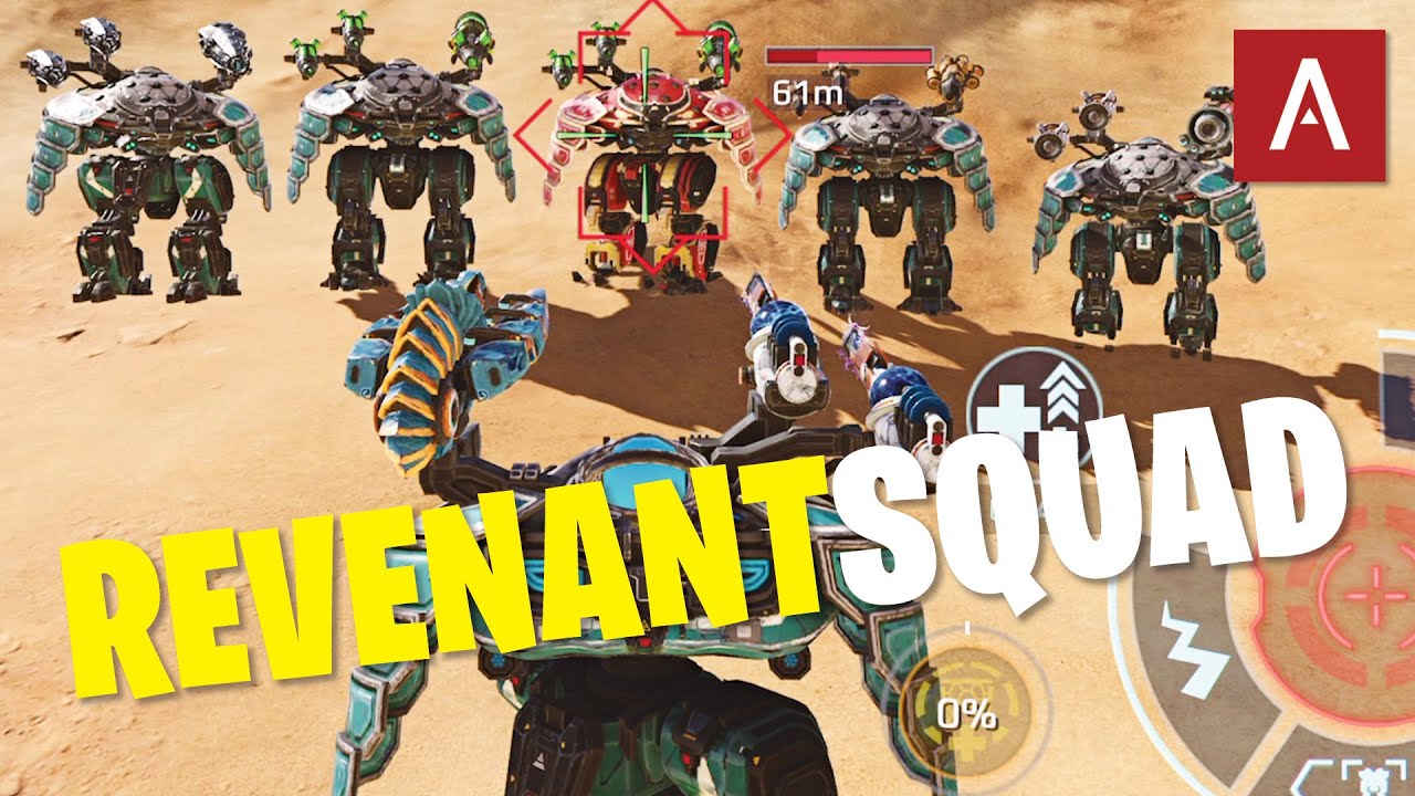 🔴 REVENANT SQUAD with Clan VØX War Robots Live Stream Gameplay WR - YouTube