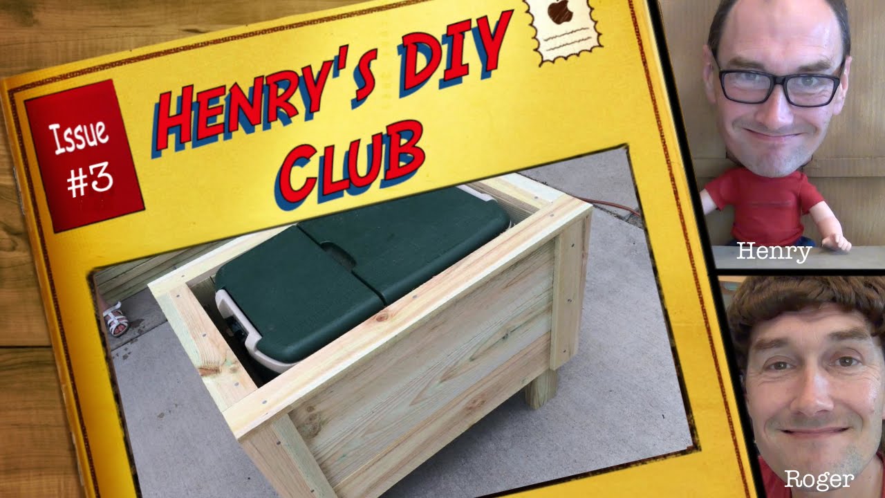 Project: Building a cooler stand (Henry's DIY Club #3) - YouTube