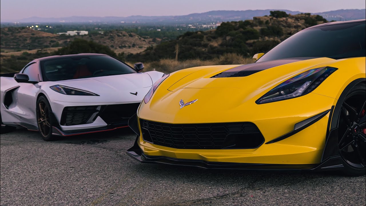 Corvette C7 & C8 short film 4k - YouTube