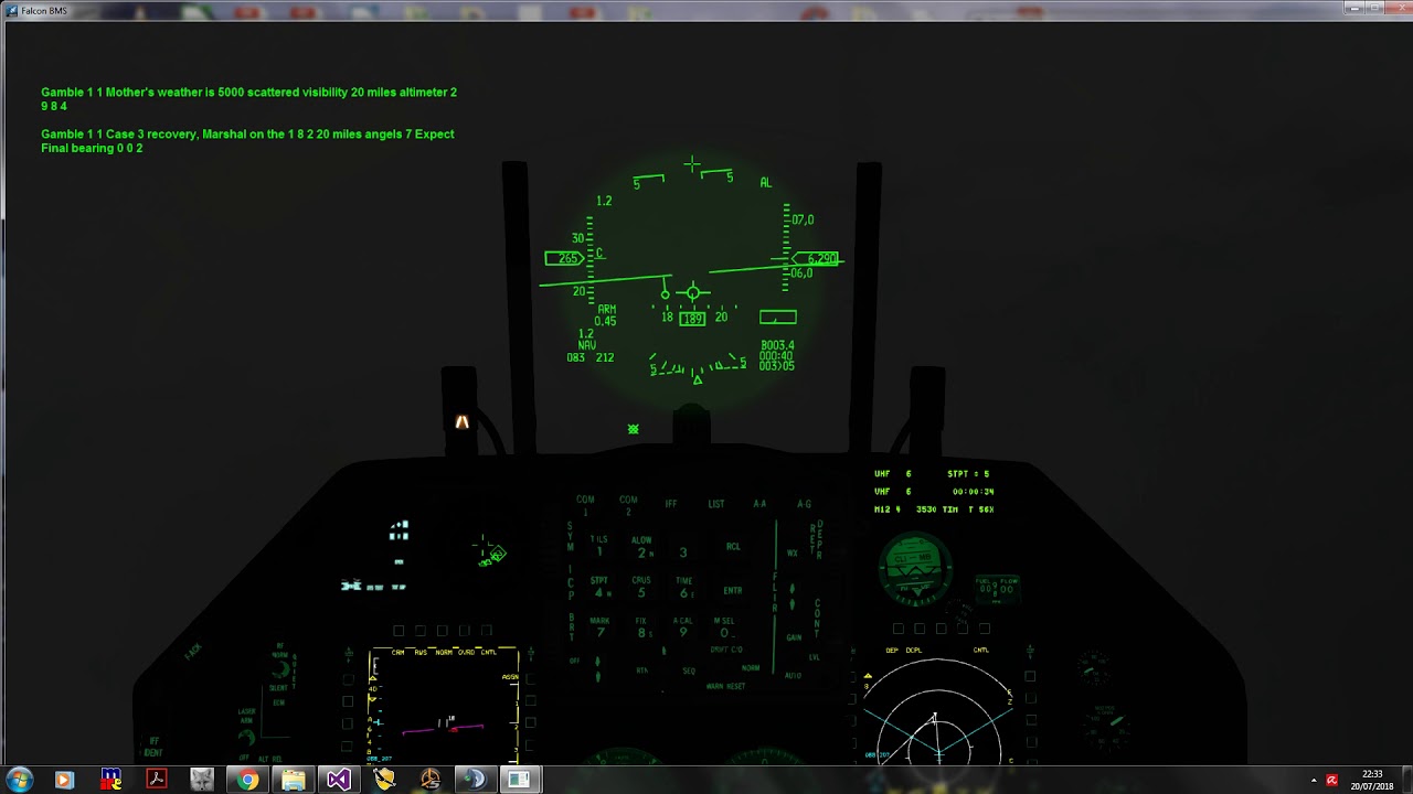 FALCON BMS 4.34 : NAVAL OPS CASE 3 - YouTube