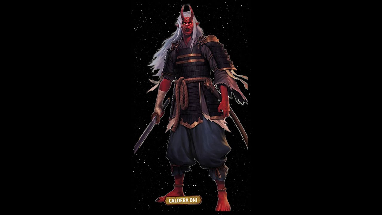 What is a Caldera Oni?! Pathfinder 2e Monster Guide - YouTube