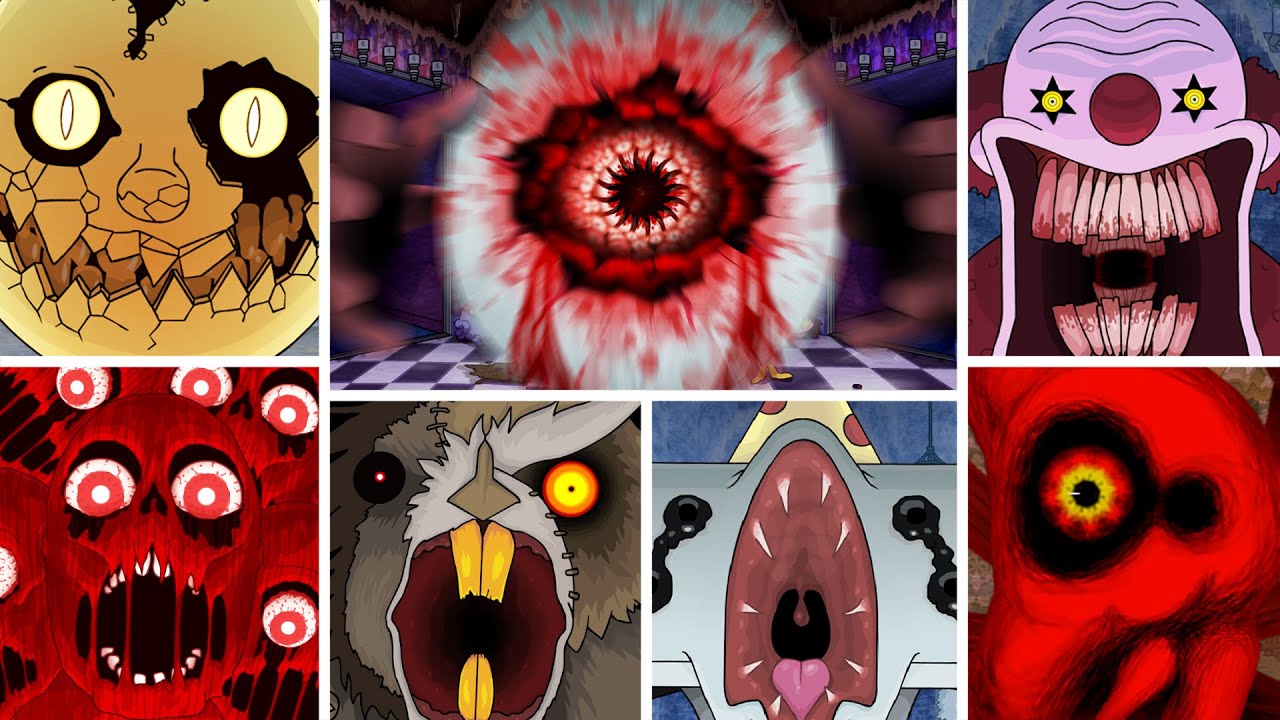 One Night at Flumpty's 3 - All Jumpscares - YouTube