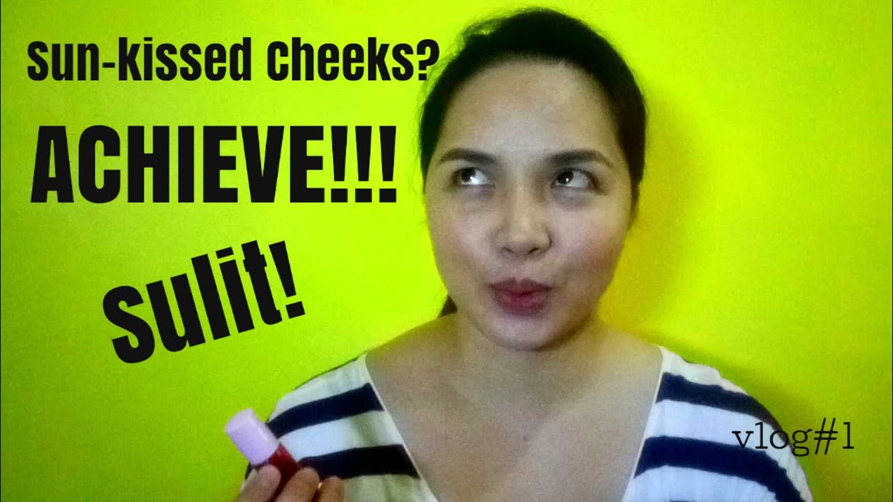 Sun-kissed Cheeks! Avon Tint - YouTube