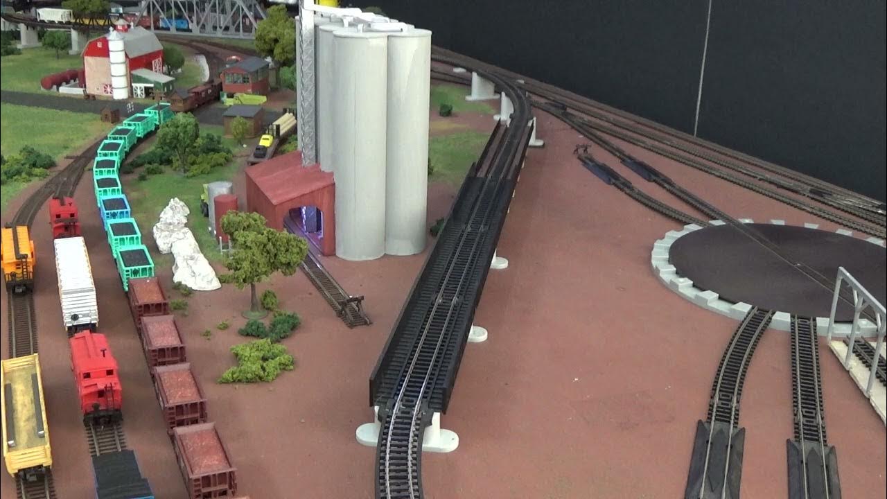 Atlas N Scale Turntable Addition - YouTube