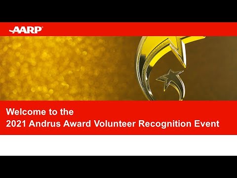 2021 Andrus Award for Community Service Presentation and Volunteer ...