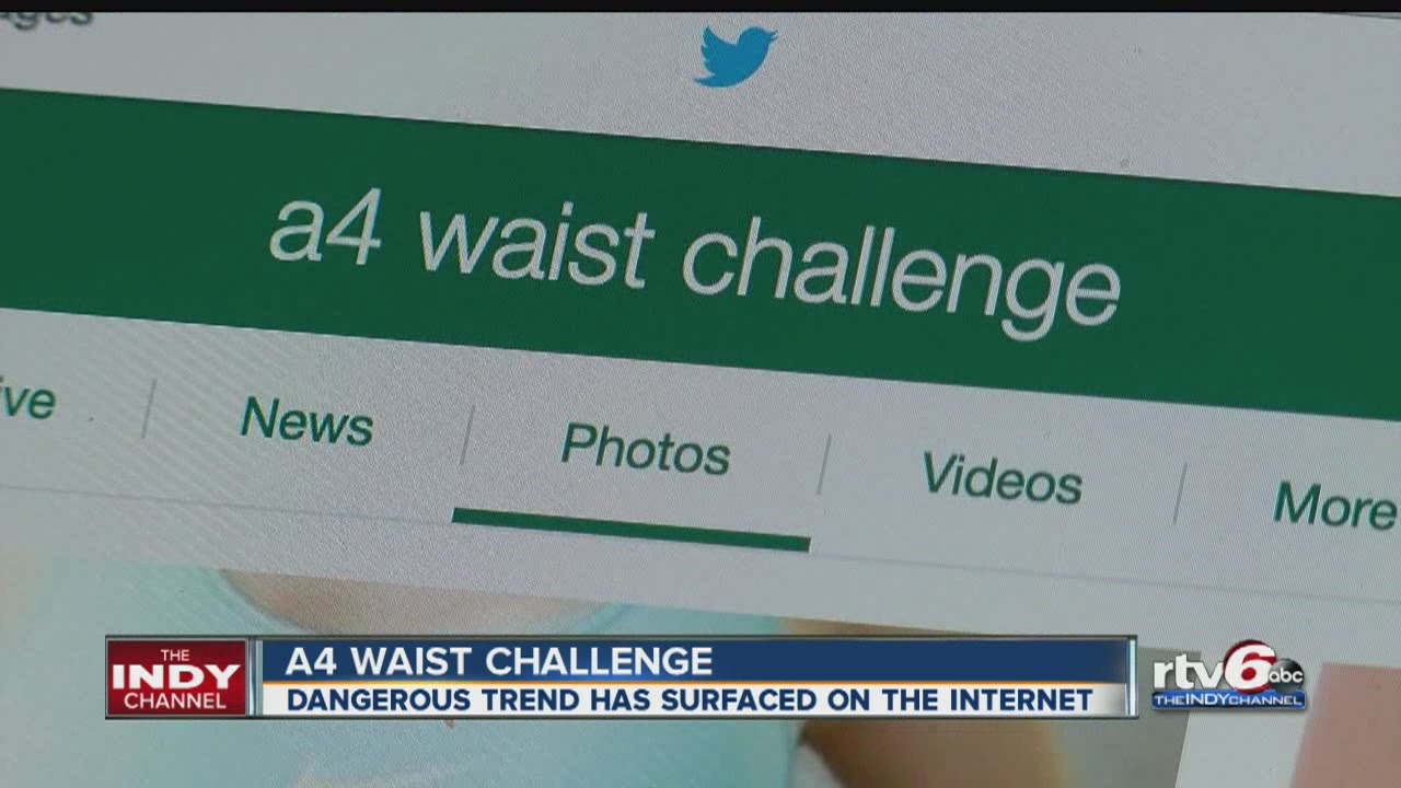 A4 Waist challenge - YouTube