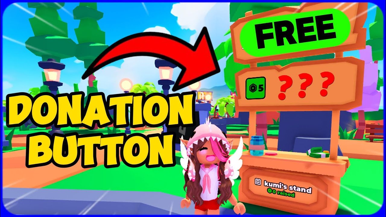 How To Get Donation Button in PLS Donate: Roblox - YouTube