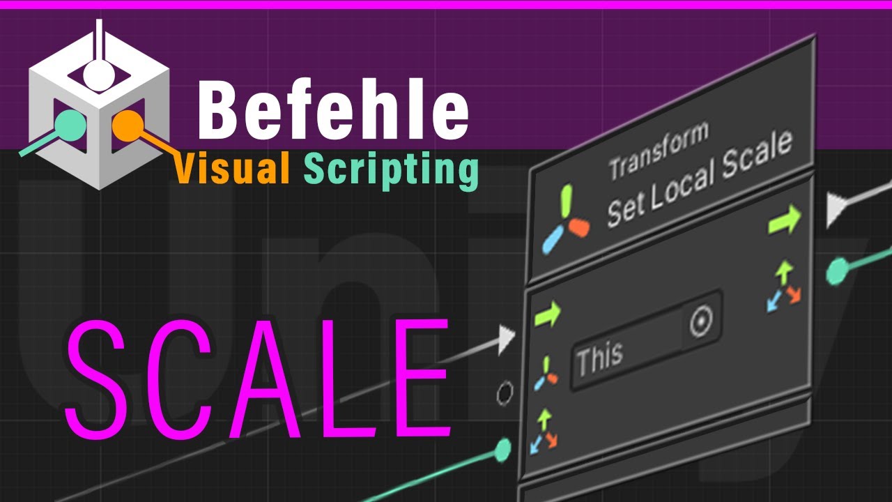 Wie funktioniert SCALE ? --- Unity Befehle einfach erklärt !!! - YouTube