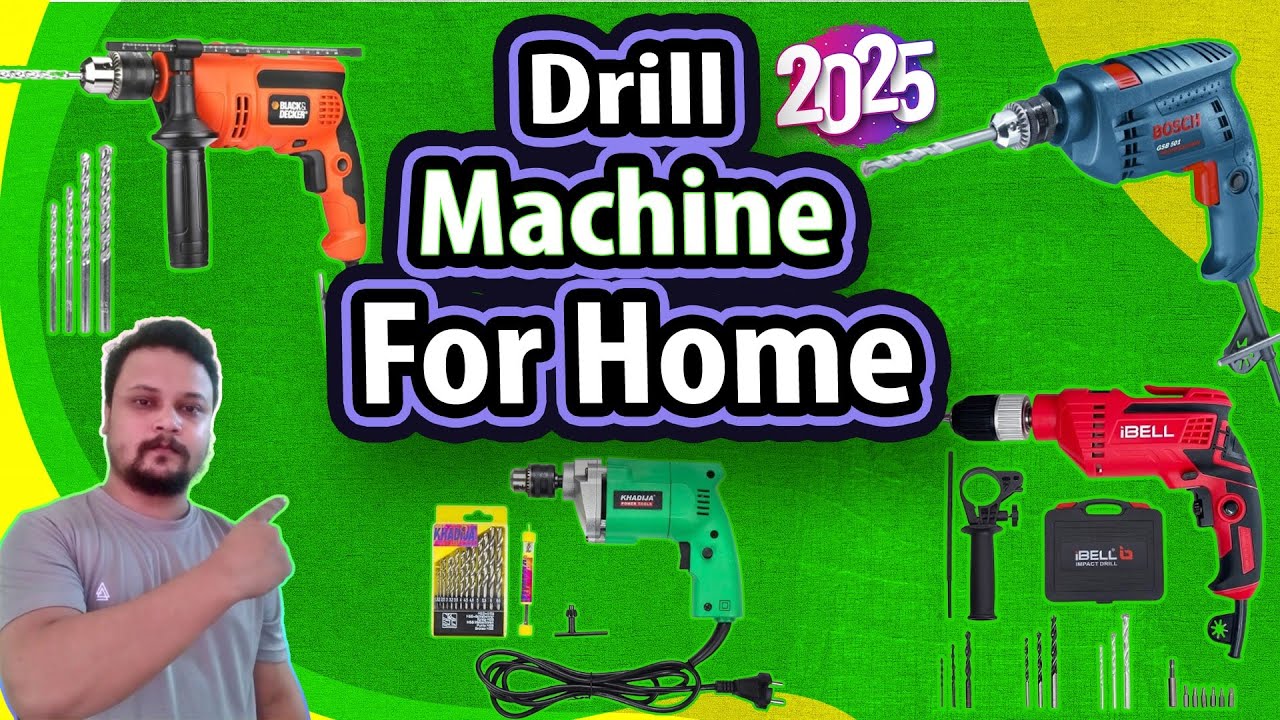 Top 4 Best Drill Machine For Home Use In India [2025] || Under Rs 999 ...