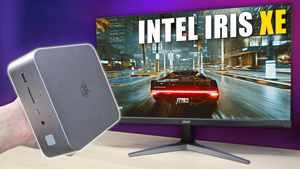 Intel's built-in Iris XE Graphics are actually pretty good! - YouTube