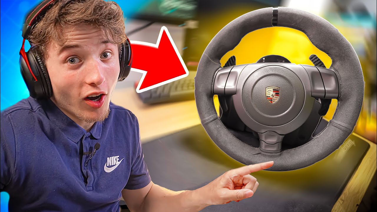 Ce Volant PORSCHE est MIEUX QU'UN LOGITECH G29 😲 Test Fanatec GT2 ...