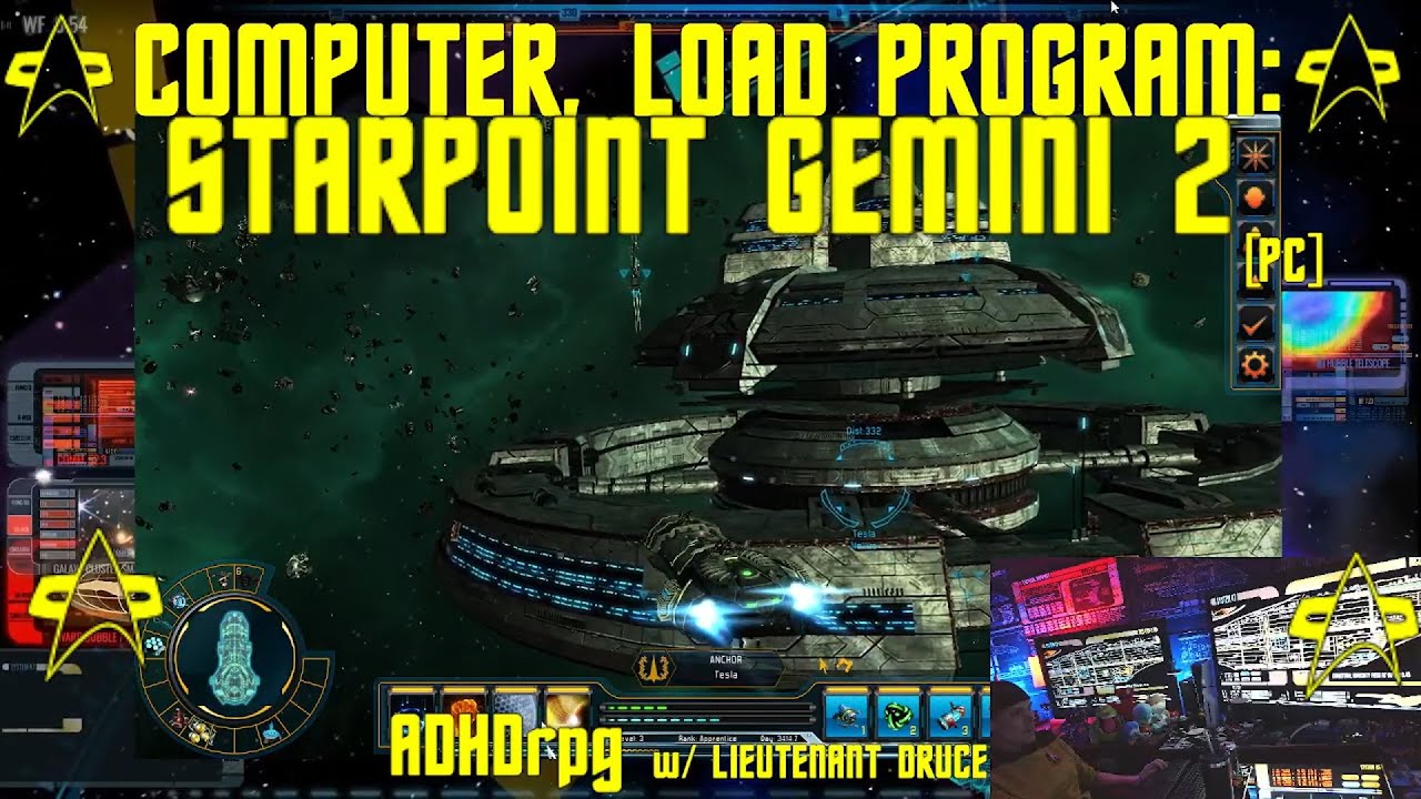 WELCOME TO HOLODECK ONE =/\= COMPUTER LOAD PROGRAM: STARPOINT GEMINI 2 PT. 1 [PC] ADHDrpg ...
