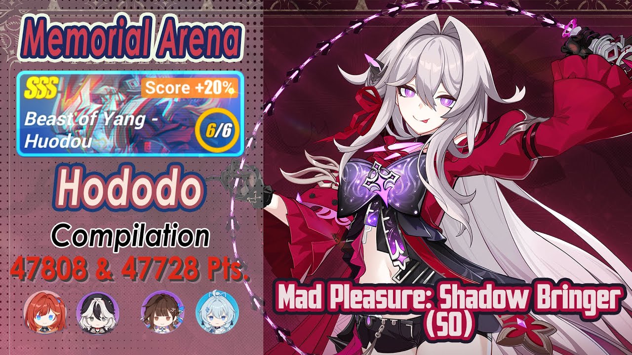 Honkai Impact 3rd: Ex-Memorial Arena | Huodou | Thelema w/ Astral Ring ...