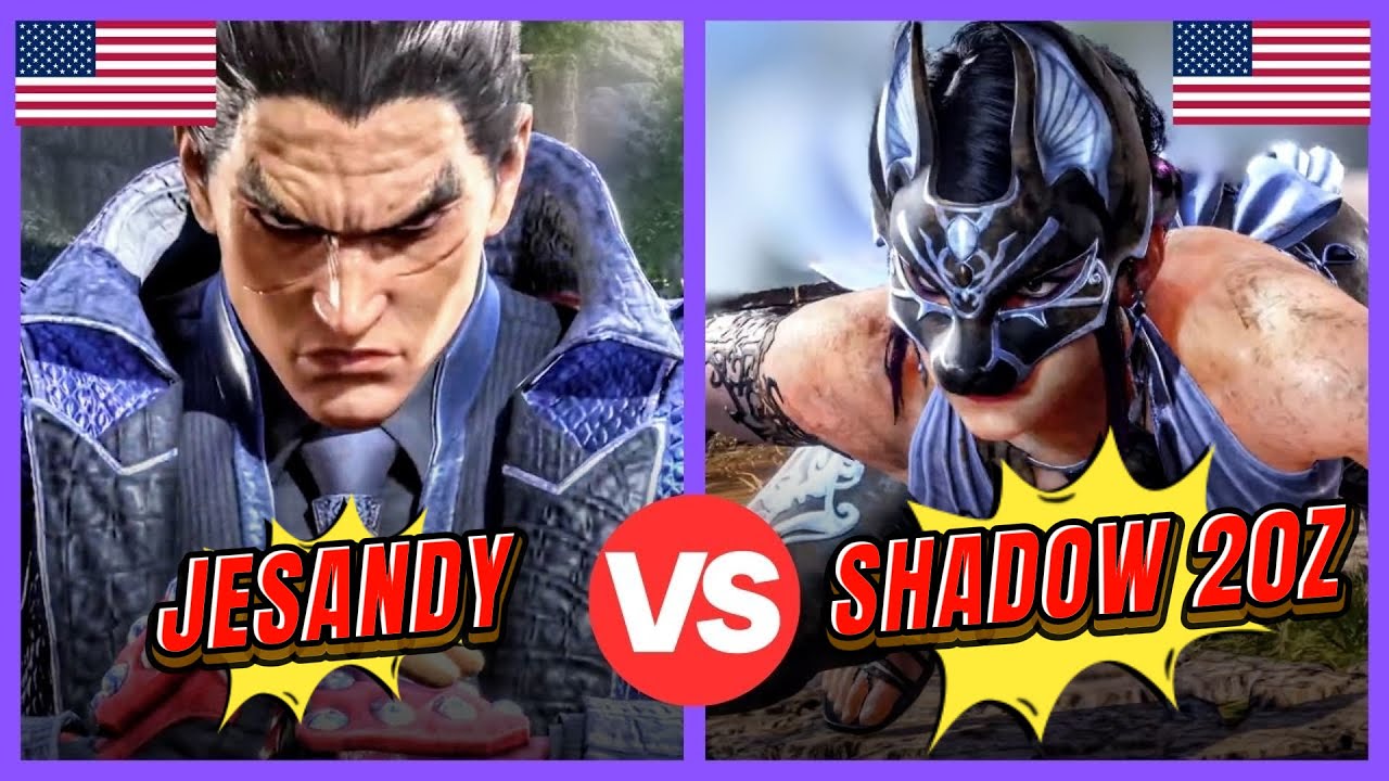 Tekken 8 Shadow 20z (#1 Zafina) Vs Jesandy (Kazuya) Ranked Match! - YouTube