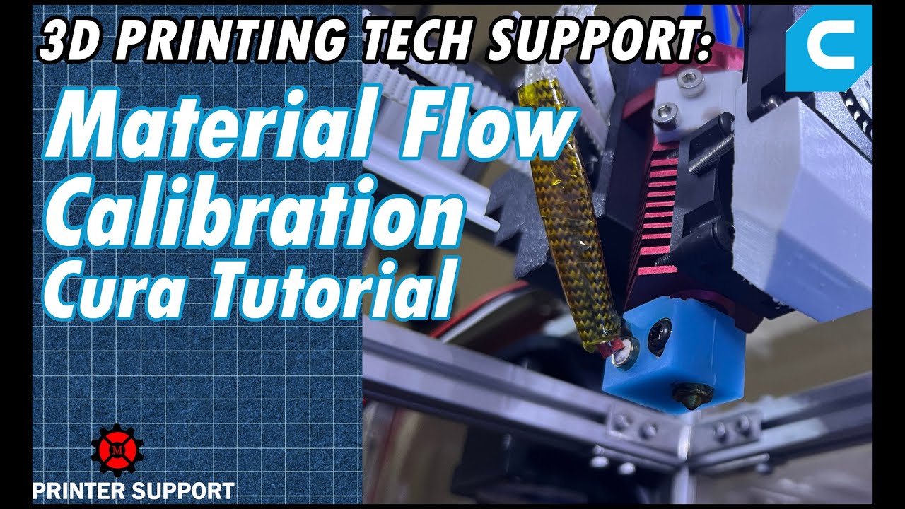 Over Extrusion Problem | Material Flow Calibration in Cura | 3D ...