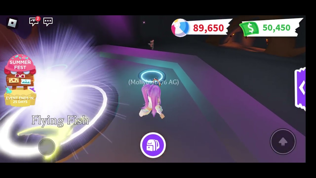 Mega Neon Flying Fish @PlayAdoptMe #adoptme #adoptmetrades #neons # ...