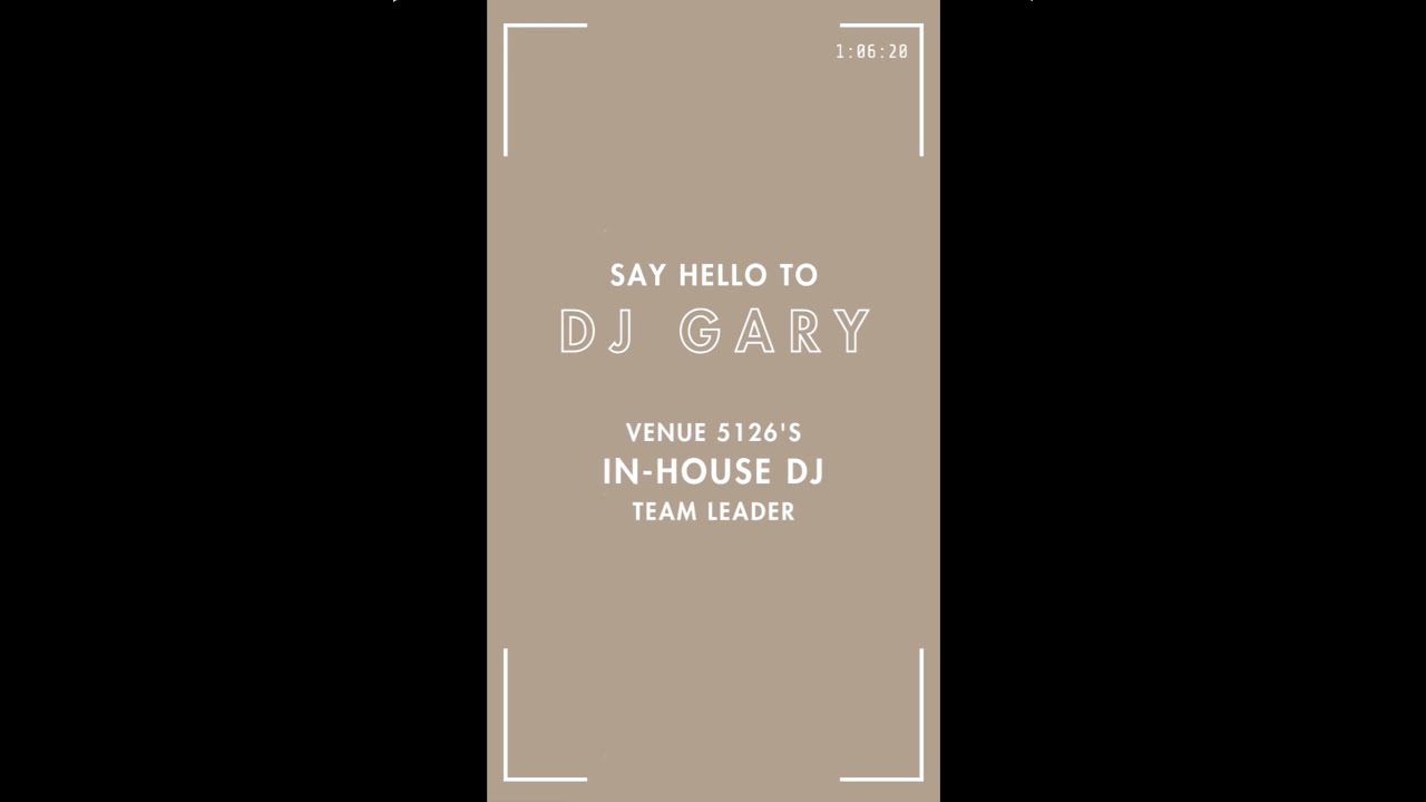 Meet DJ Gary at Venue 5126 - YouTube