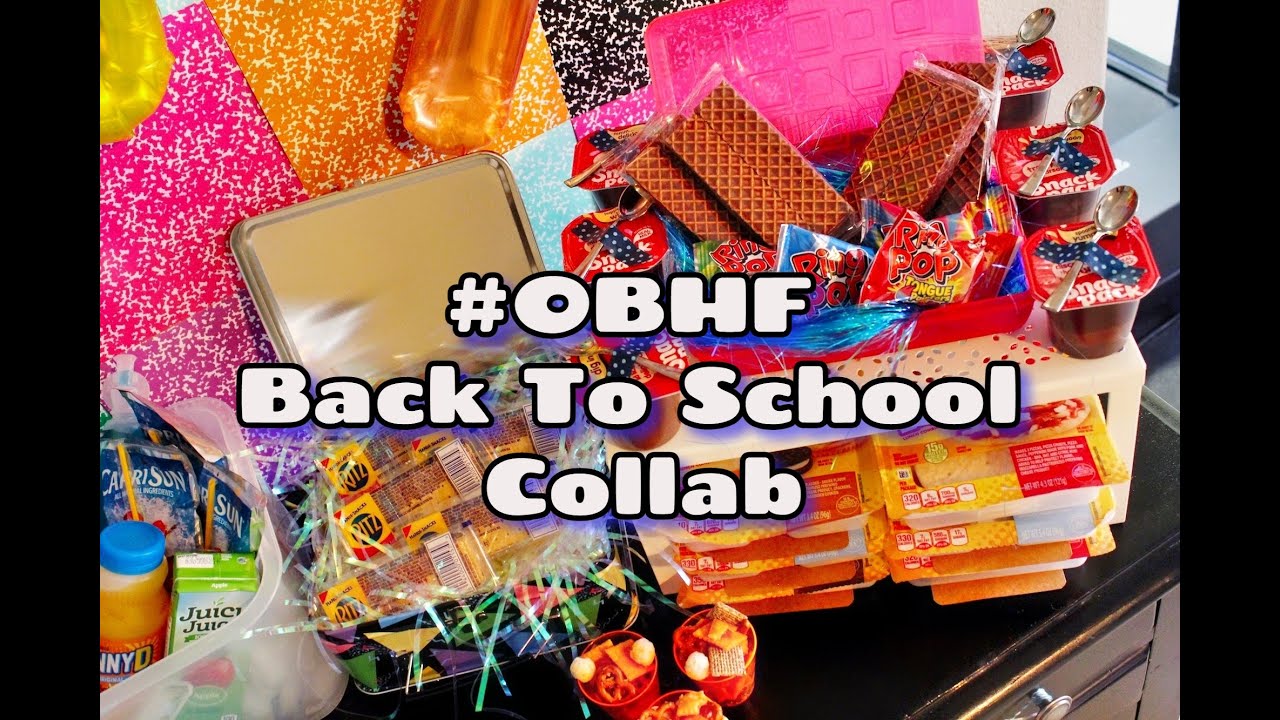 #OBHF Goes Back To School Collab - YouTube