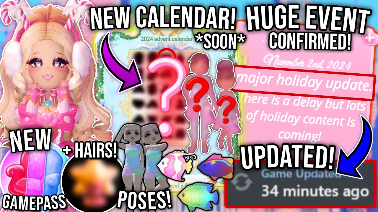 WINTER UPDATE 2024 *SOON*, NEW SET + ADVENT CALENDAR ITEMS!? *THEORY ...