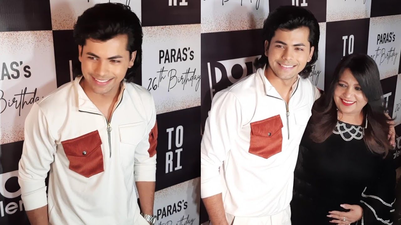 Handsome Siddharth Nigam Paras Kalnawat Birthday Party - YouTube