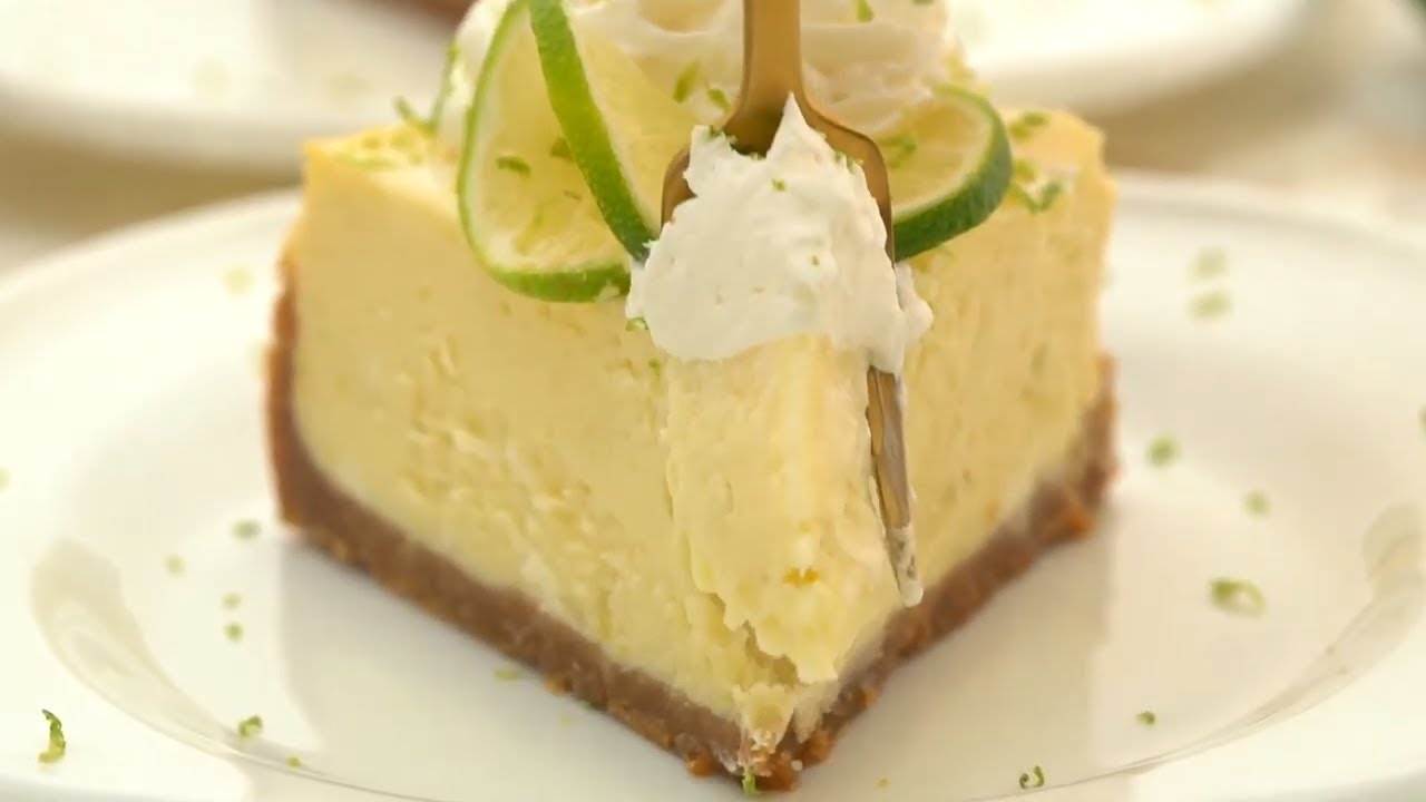 Instant Pot Key Lime Cheesecake Recipe Video - YouTube