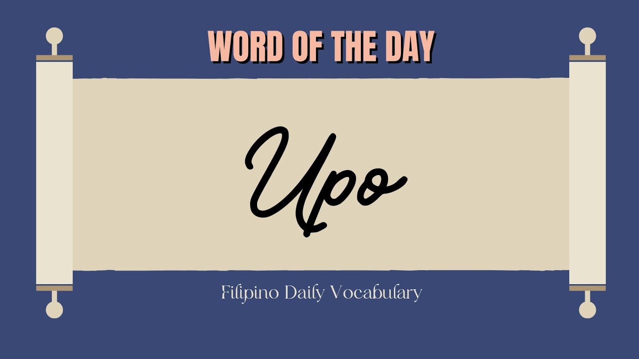 Upo in English + Pronunciation - YouTube