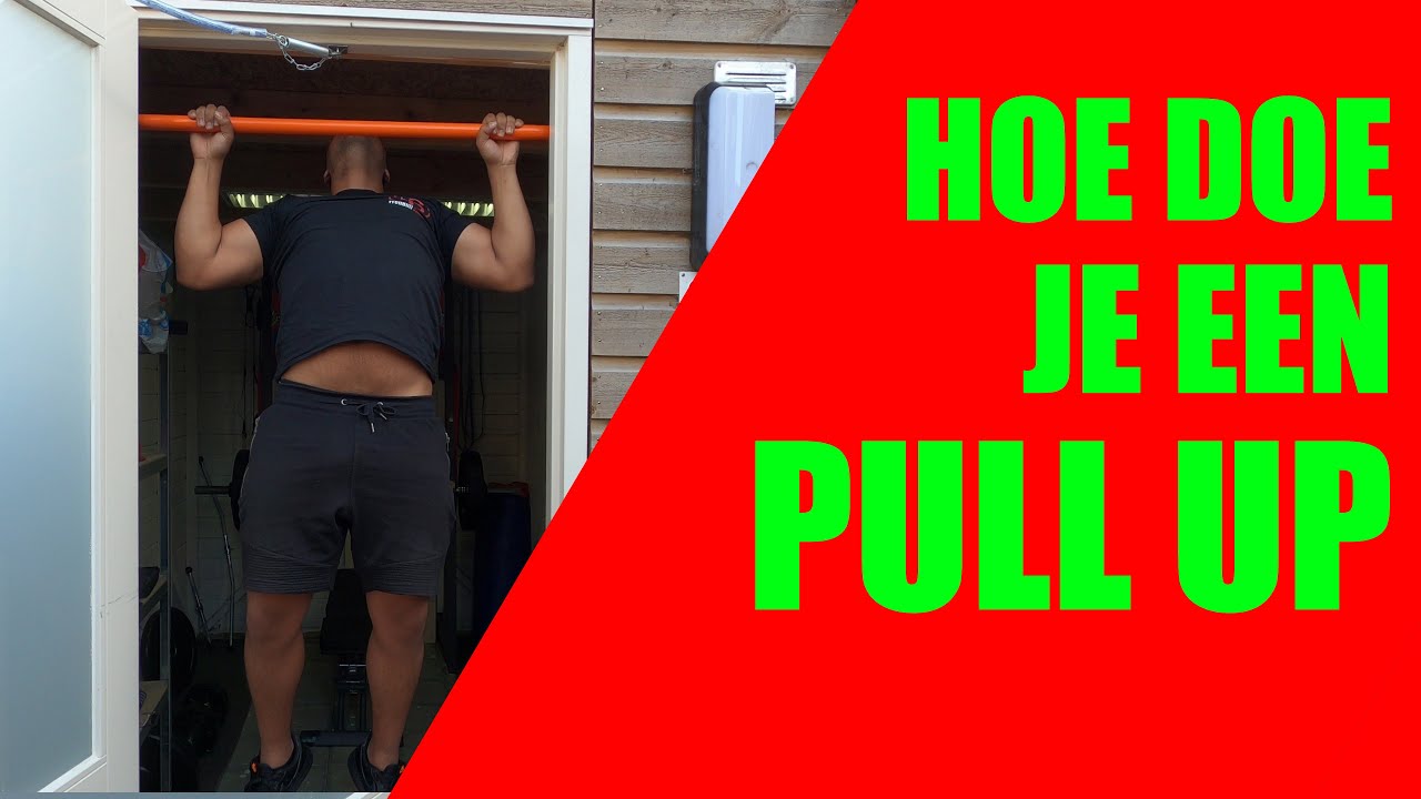 HOE DOE JE EEN PULL UP - FREDBULL FITNESS - YouTube