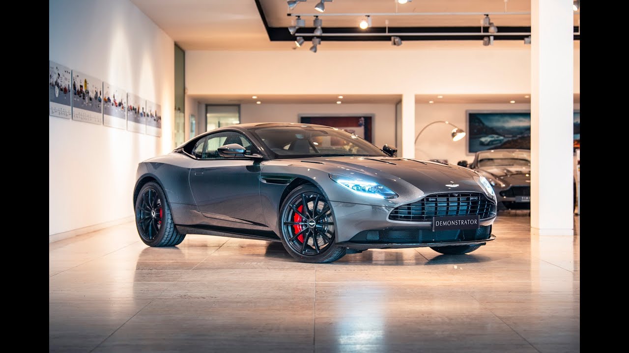 DB11 V12 AMR in Xenon Grey - YouTube