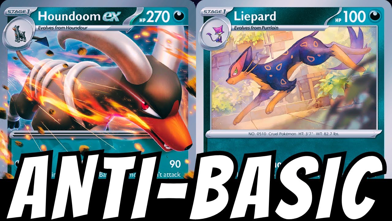 Houndoom ex + Liepard Deck || Pokémon TCG Live || Shrouded Fable - YouTube