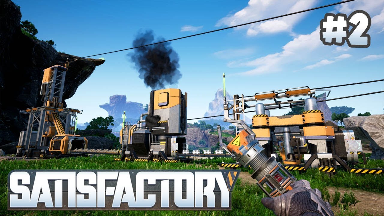Satisfactory | EP.2 | โรงงานนรกเริ่มต้นขึ้นแล้ว - YouTube