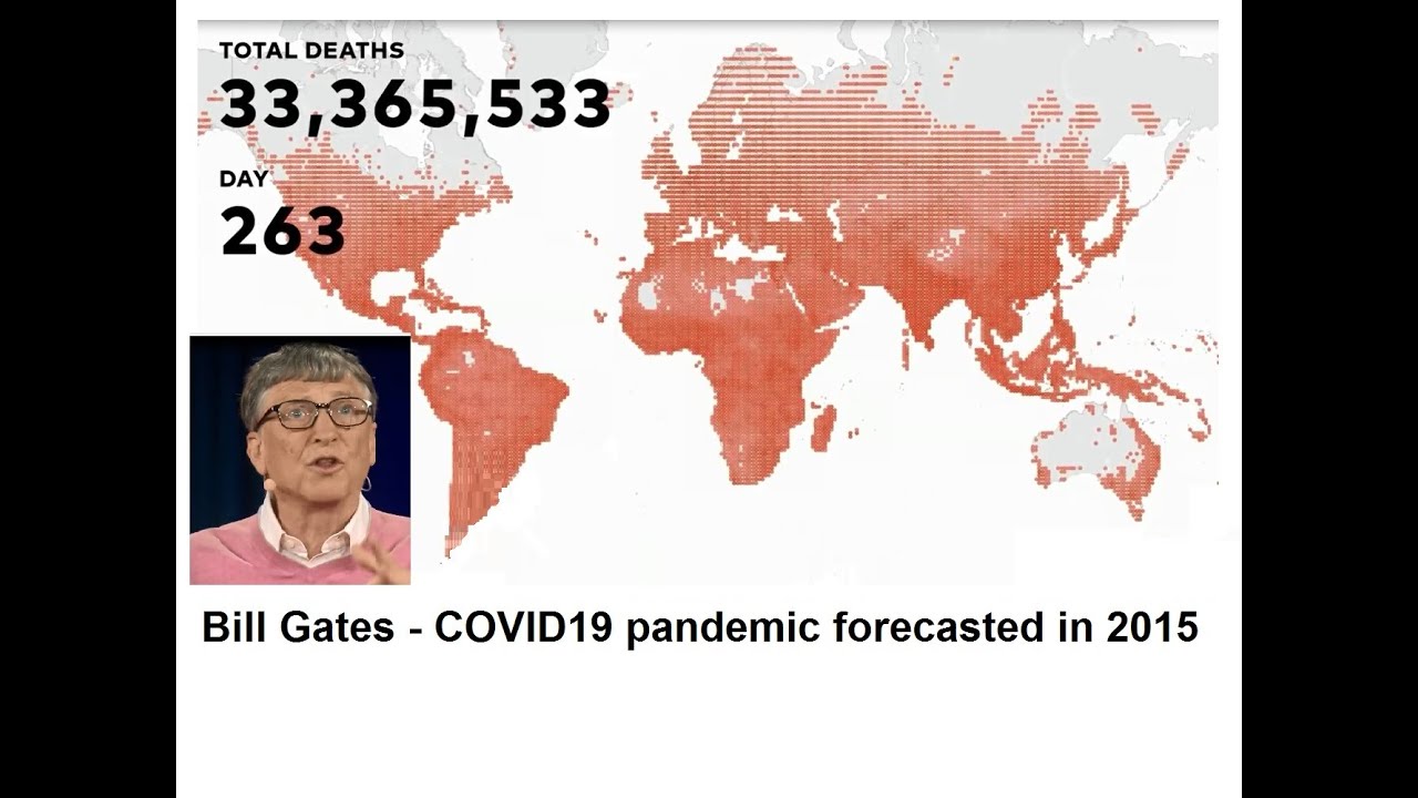 Bill Gates and COVID 19 - pandemic forecasted in 2015 - YouTube
