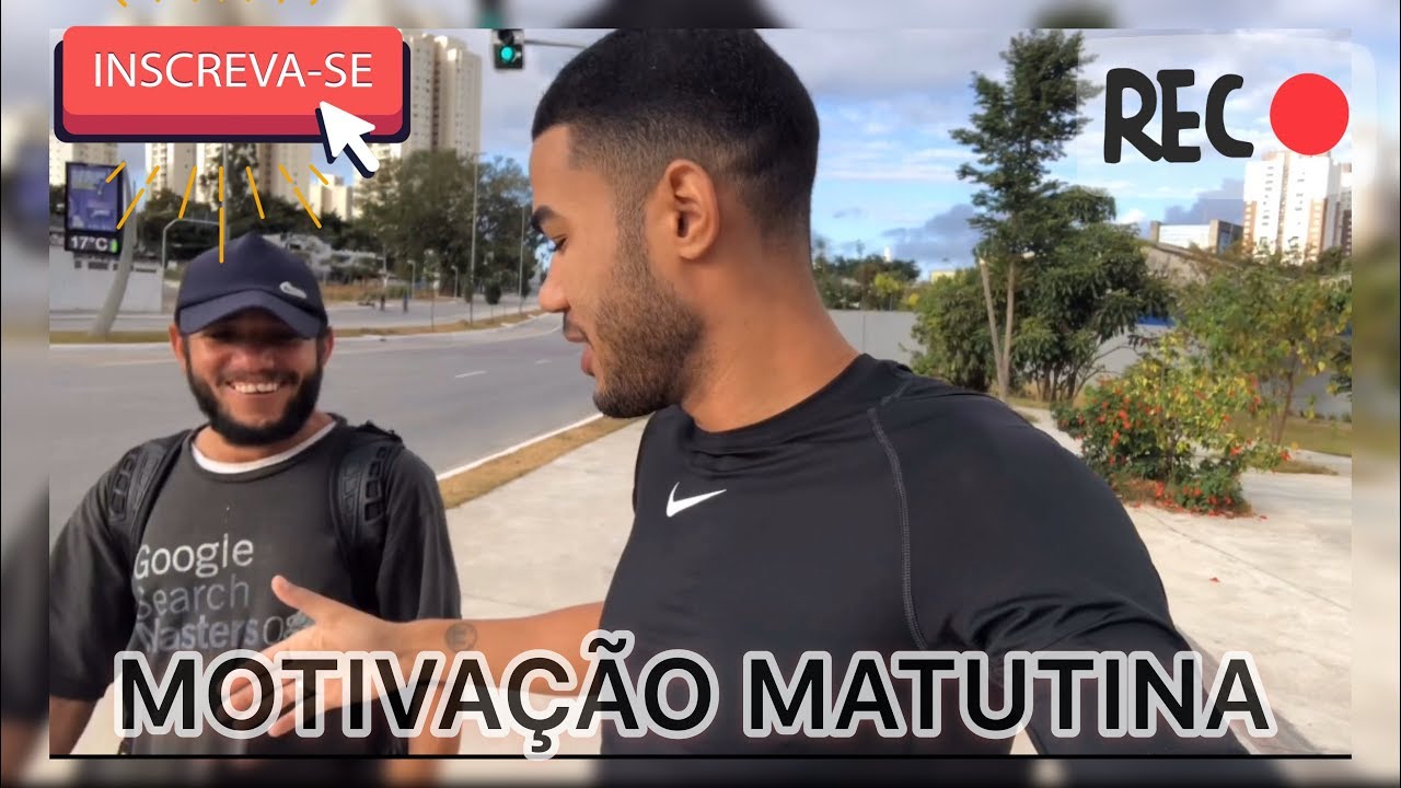 MOTIVAÇÃO MATINAL / TREINO AO AR LIVRE - YouTube