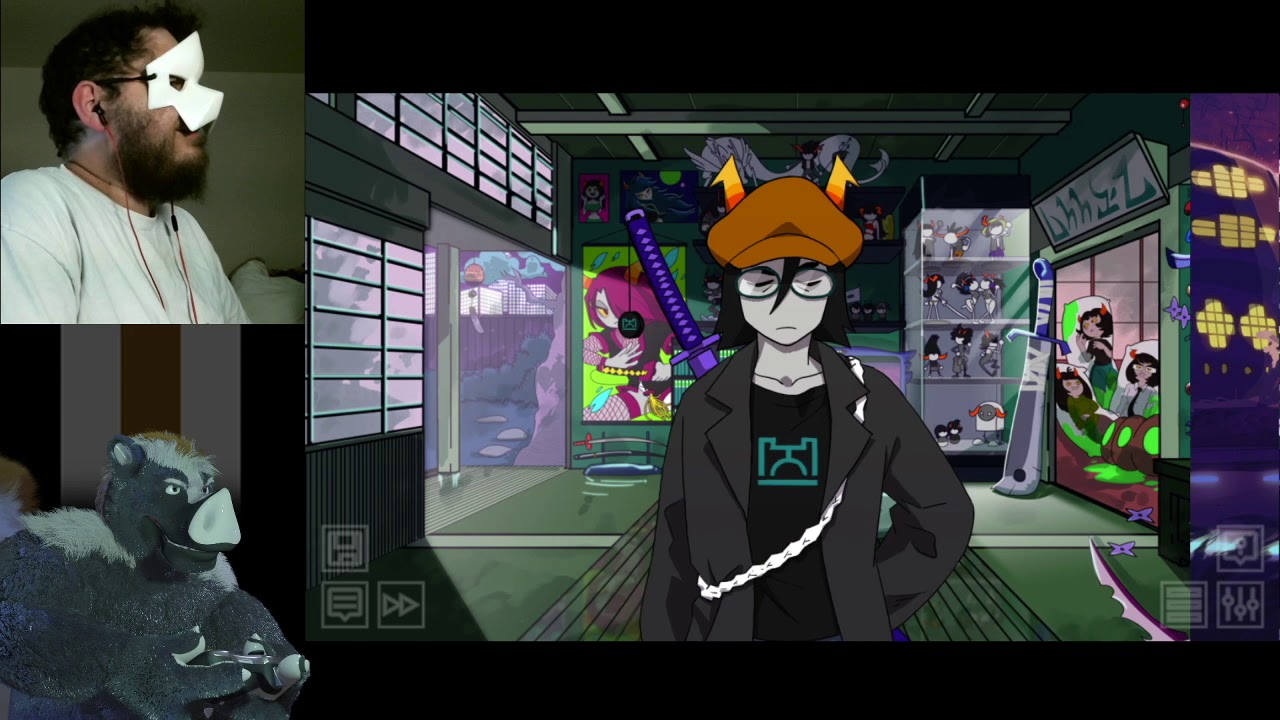 Hiveswap Friendsim stream - 21 - Tegiri Kalbur - YouTube