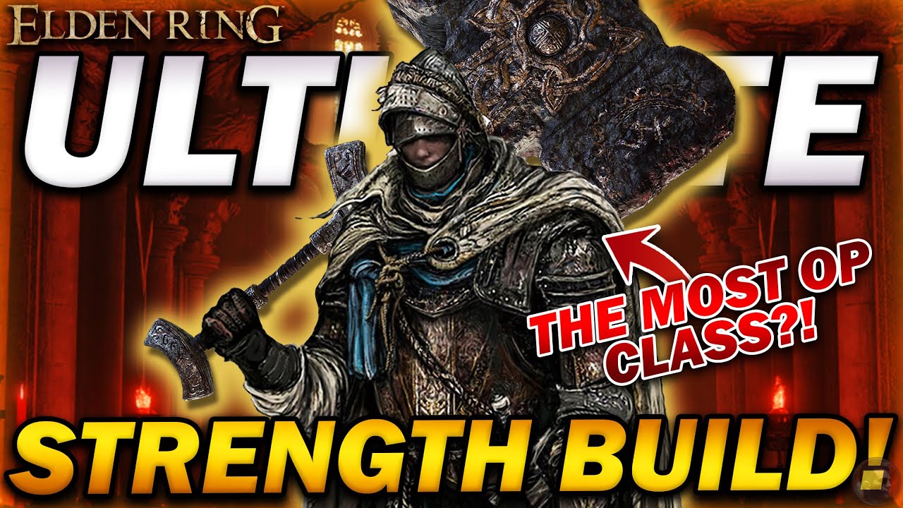 "The ULTIMATE STRENGTH BUILD!" - The Most FUN & OP Build in Elden Ring ...