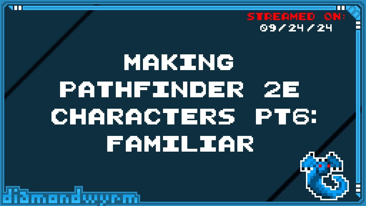 VOD 9/24/24 - Finishing a Druid and Starting a Swashbuckler in ...