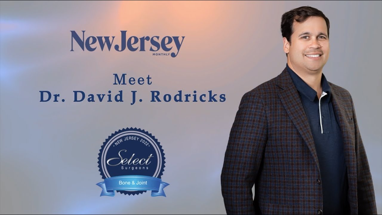 Dr. David J. Rodricks - 2022 SS Bone & Joint Surgeon - YouTube