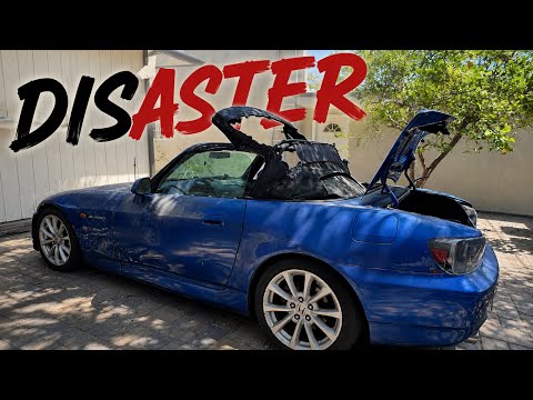 Das Ausschlachten des verlassenen Honda S2000 - Folge 3