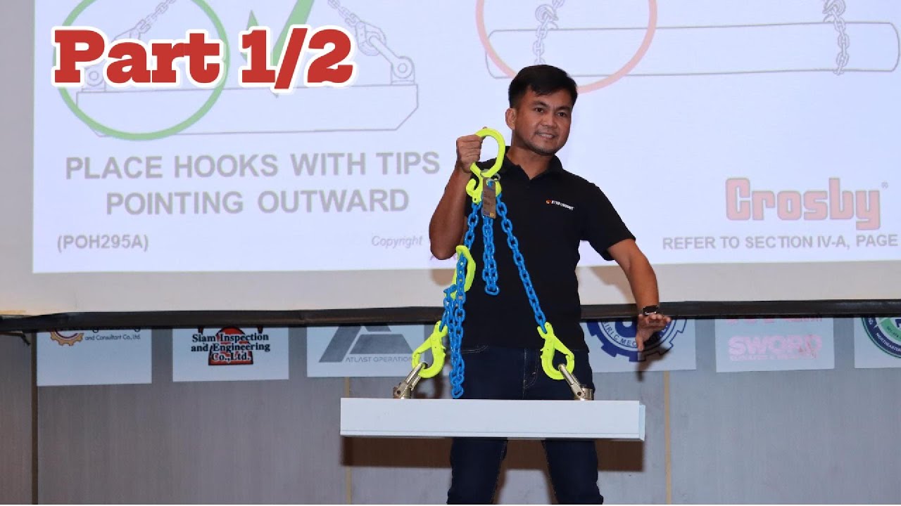 241130 Fundamentals of Rigging by Rey Dorasan KitoCrosby Part 1/2 - YouTube