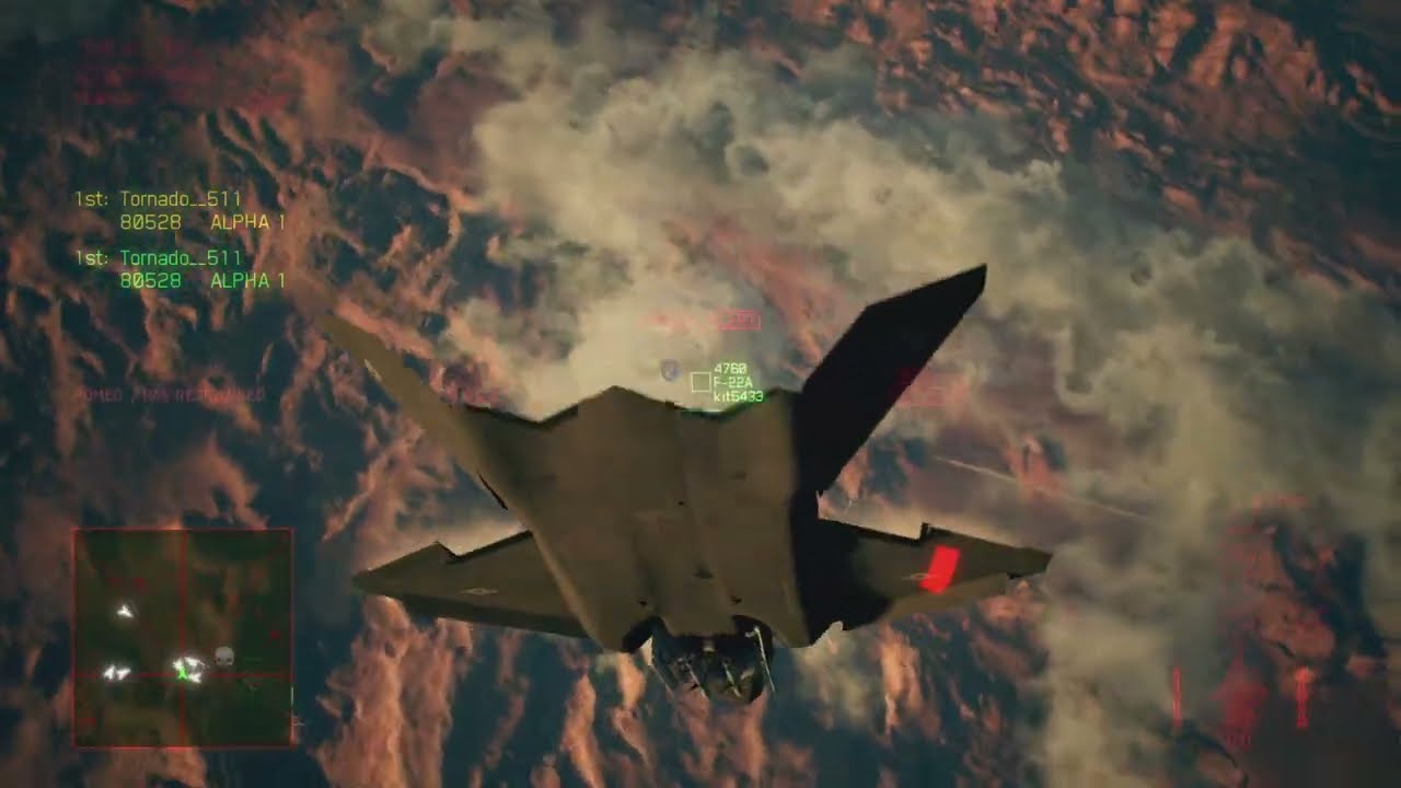 Ace Combat 7 Battle Royale Tour YF-23 - YouTube