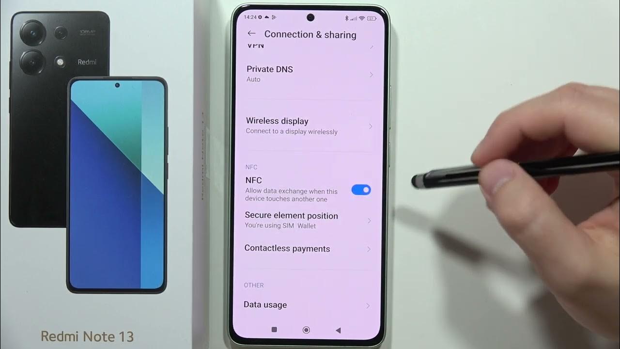 How to Activate NFC on Redmi Note 13 - Turn ON NFC - YouTube