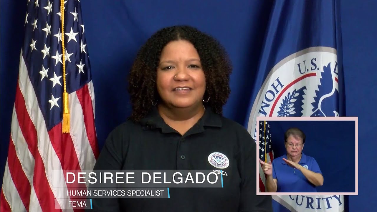 Desiree Delgado - Drive-Through Disaster Recover Centers - YouTube