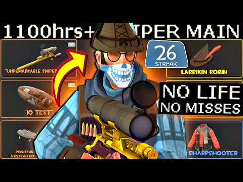 THE NO LIFE SNIPER🔸1100+ Hours Experience (TF2 Gameplay)