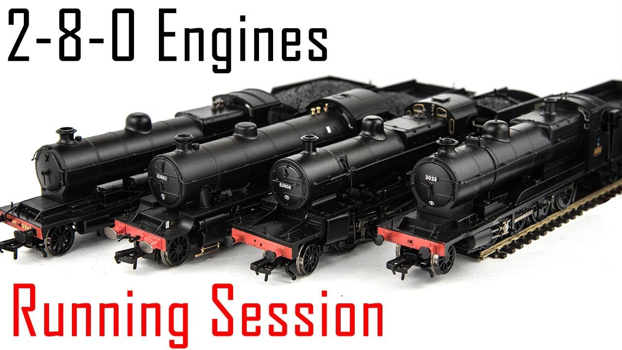 A Day with 2-8-0 Engines - YouTube