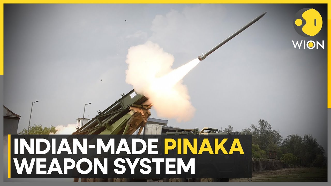 All you need to know about the Indian-made Pinaka weapons system | WION ...