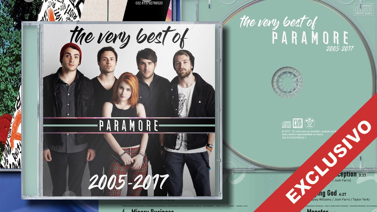 THE VERY BEST OF PARAMORE 2005-2017 | 2017 - RSA Music | CD Exclusivo ...
