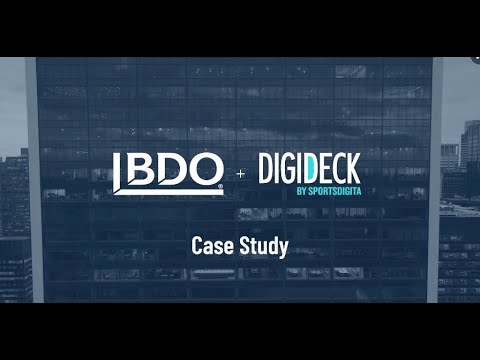 DIGIDECK and BDO Case Study - YouTube