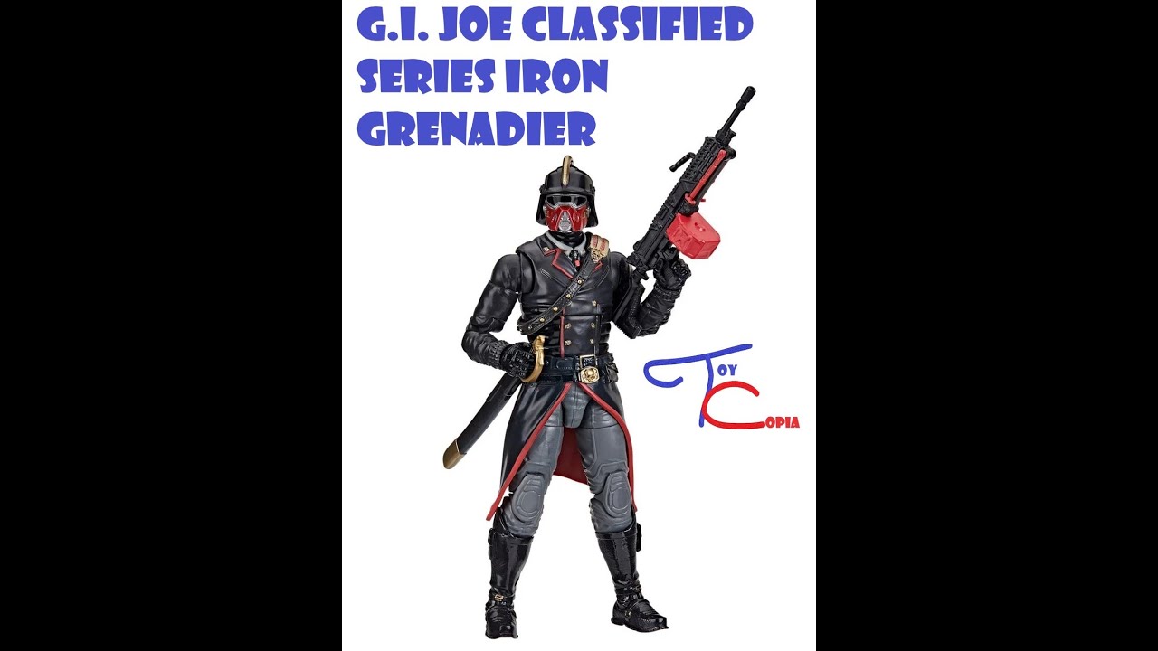 Review of G.I. Joe Classified Series Iron Grenadier figure - YouTube
